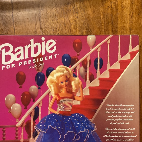 Mattel | Toys | Nrfb Rare Vintage Barbie For President 991 Recalled For ...